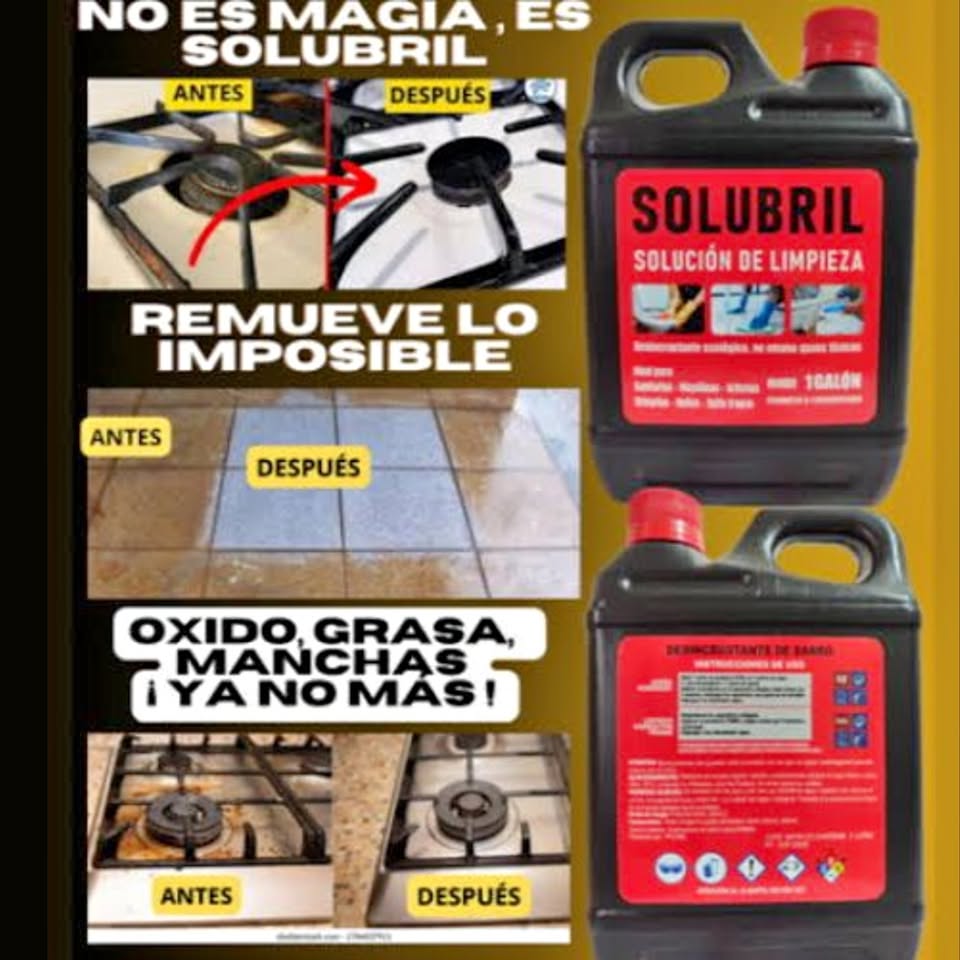 SOLUBRIL SOLUCIÓN EN LIMPIEZA 1 Litro – Anxior Peru